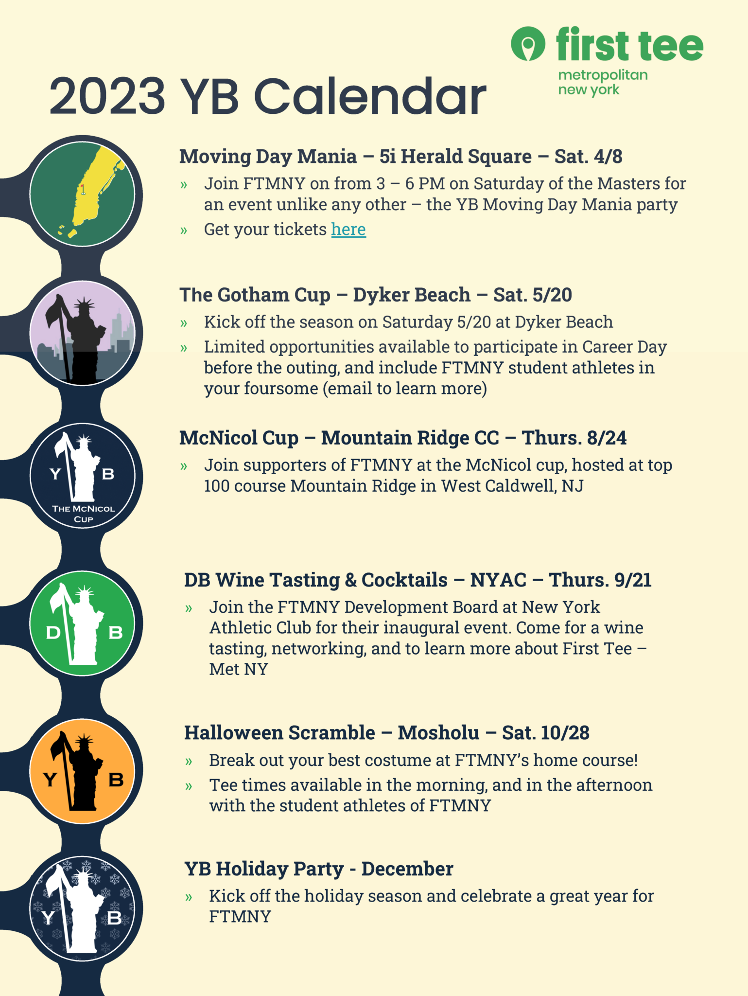 Young Benefactors - First Tee - Metropolitan New York